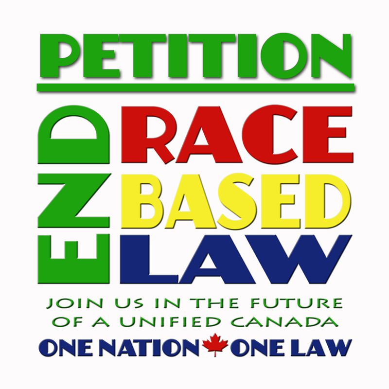 ERBL ep10 PETITION To END RACE BASED LAW Canada Explained – With Gerry ...
